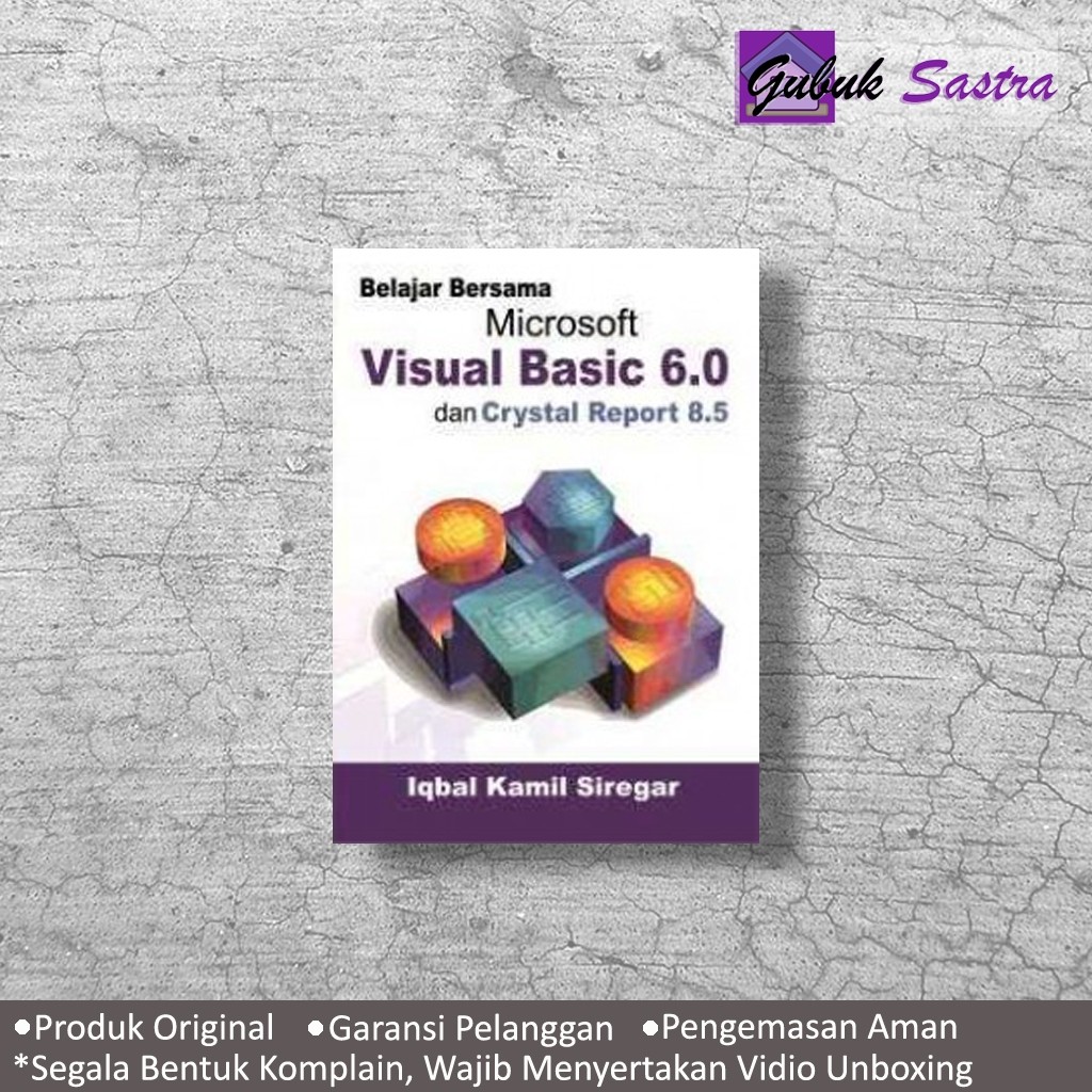 หนังสือการเรียนรู้พร้อม Microsoft Visual Basic 6.0 และ Crystal Report 8 ...