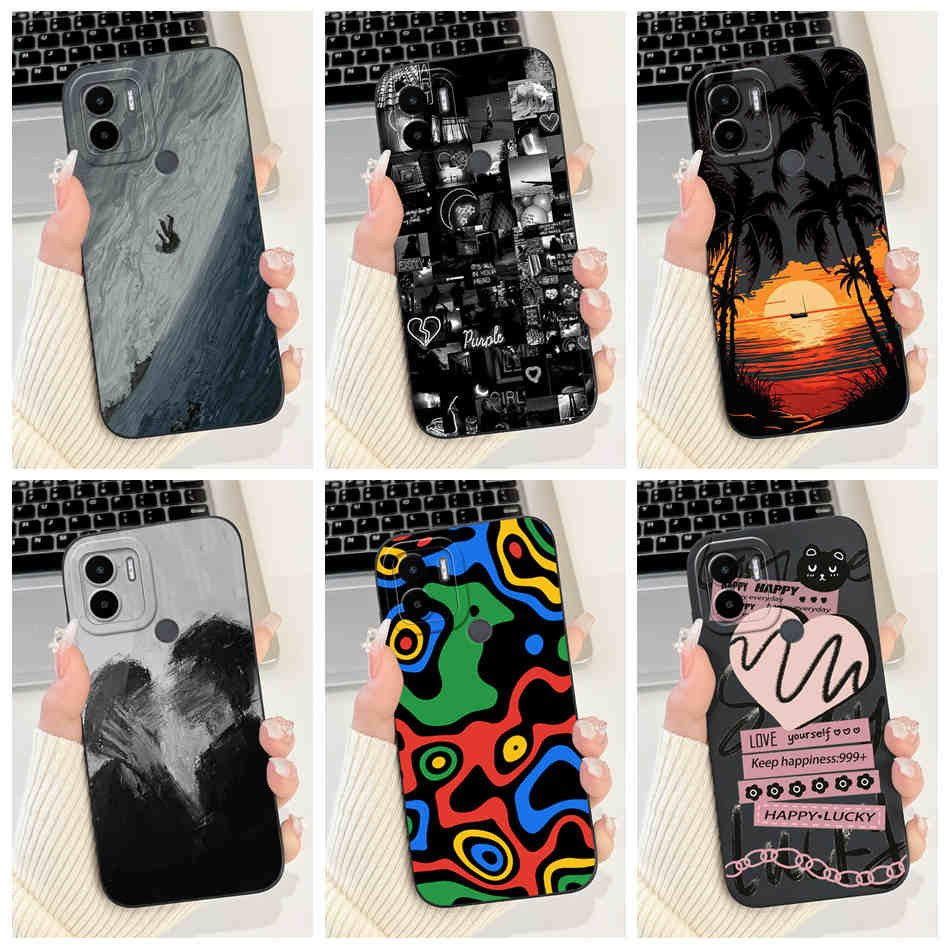 สําหรับ Xiaomi Redmi A1 + A1 ใหม่แฟชั่น Sunset รูปแบบเคสโทรศัพท์ ...