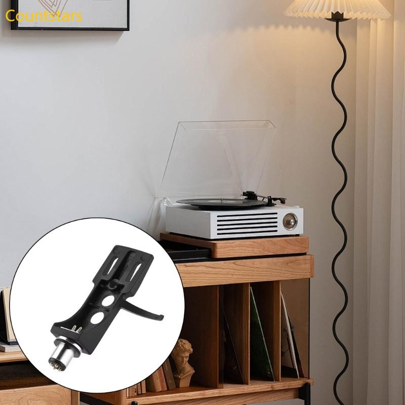 COU 4Pin Turntable Headshell Turntable Cartridge Holder เสริม Auditory ...