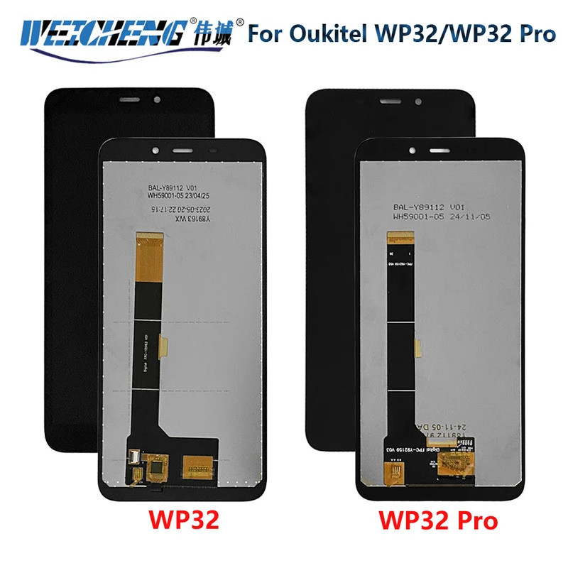 จอ LCD ใหม่สำหรับ Oukitel WP32 Pro ขนาด 5.93 นิ้ว ประกอบด้วยจอแสดงผล ...
