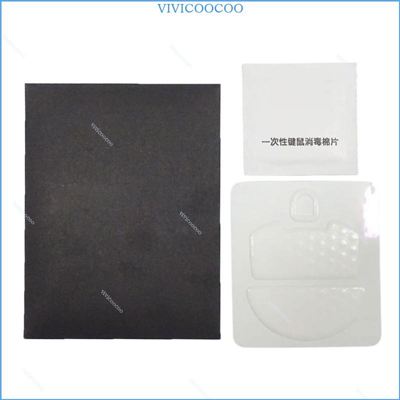 VIVI PTFE Mouse สเก็ตเมาส์ฟุตสติกเกอร์ปรับปรุงการเคลื่อนไหวเพิ่มความ ...