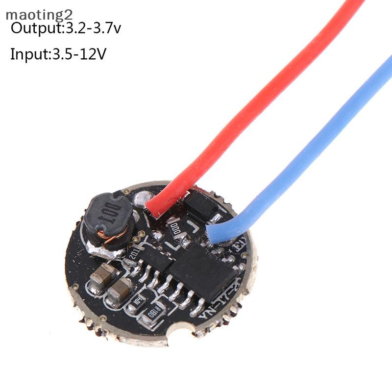 [maoytingHOT] 1 PC 3W LED Driver 17 มม./20 มม.DC3.7V 1 โหมด 5 โหมดไฟฉาย ...
