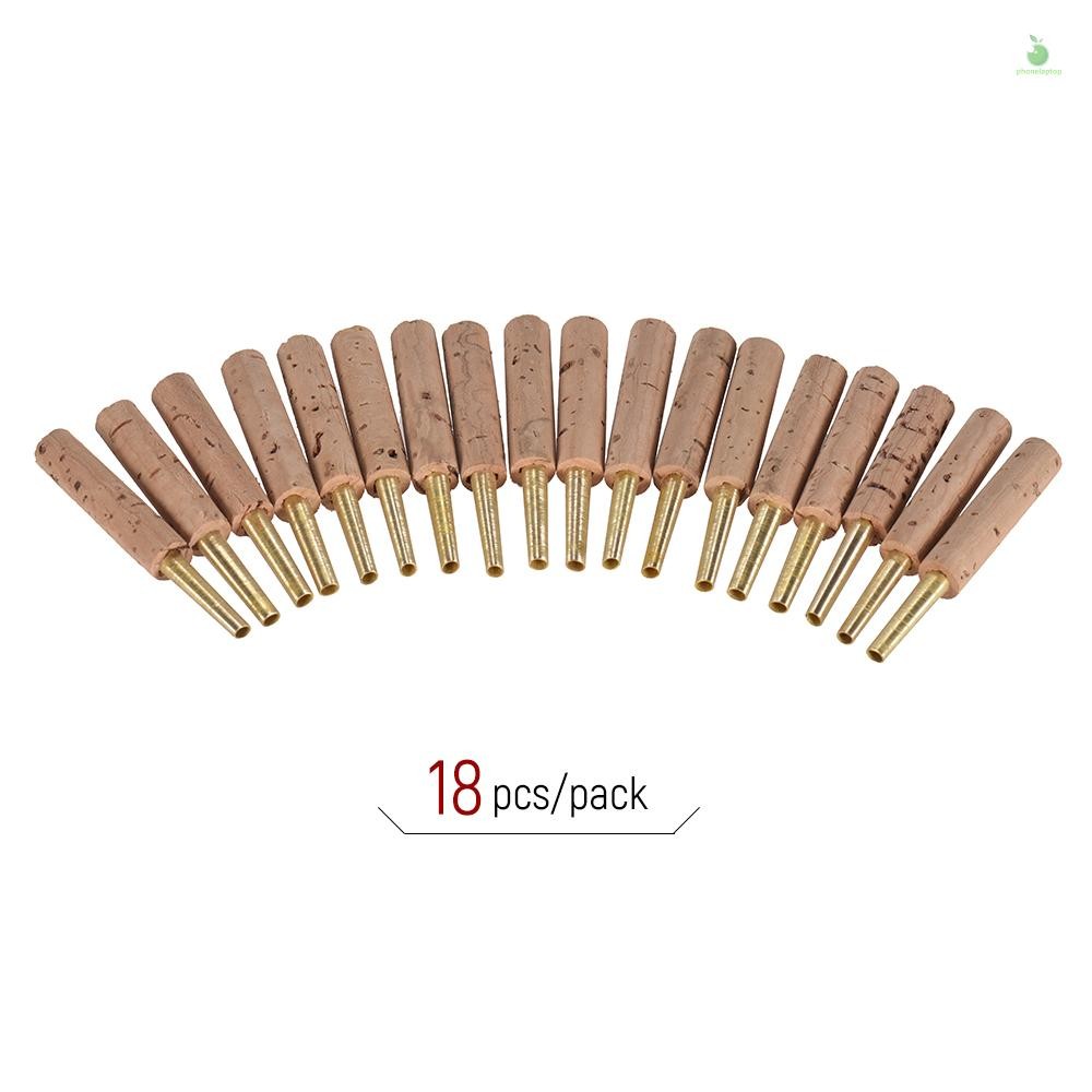 Oboe Reeds Staple Tubes อะไหล่ 47 มม. พร้อมเคสพลาสติก 18 ชิ้น/แพ็ค ...