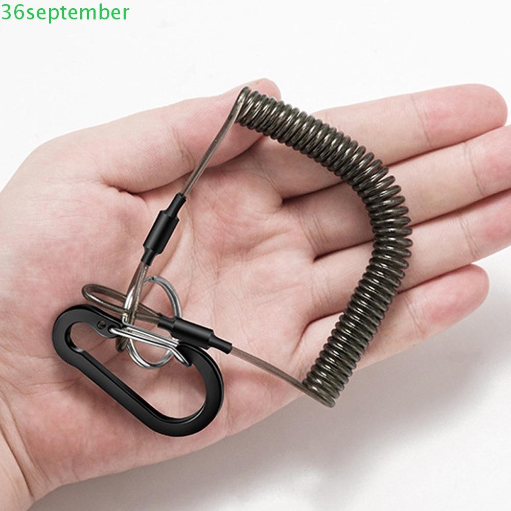 SPEPEMBER เชือกพลาดตกปลา, Anti Loss Twisted Climbing Buckle Rope ...