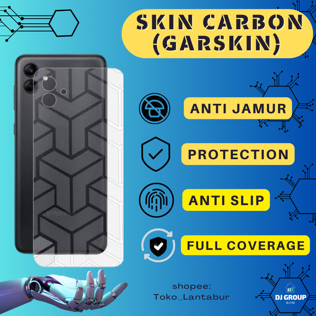 Garskin Skin Carbon Anti-Fungus Samsung Galaxy A56 A36 A26 M15 S24 Plus ...