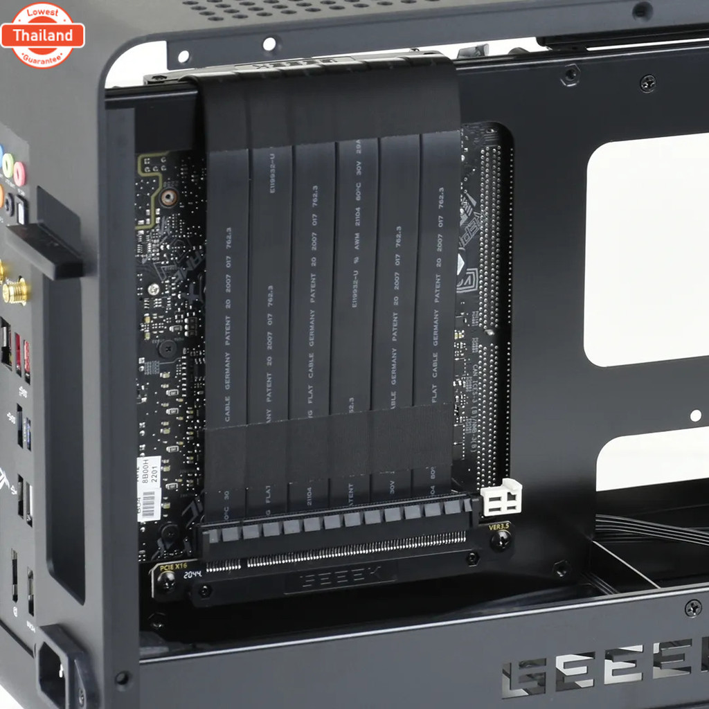 GEEEK PCI Express Riser Cable Double Reverse | Shopee Thailand