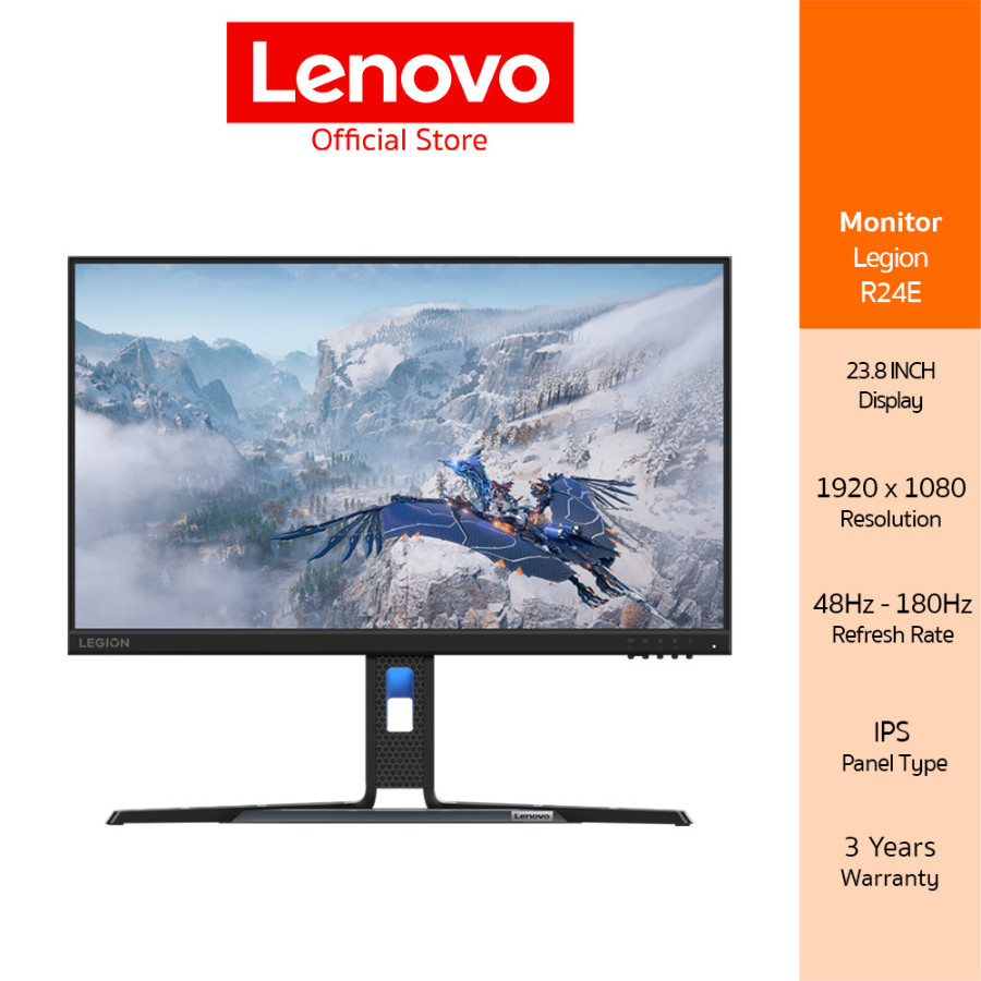 LENOVO MONITOR LEGION R24E(67CCGAC4TH) 23.8 INCH 1920 X 1080 IPS 180Hz ...