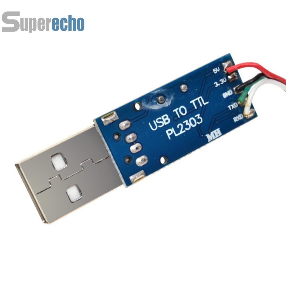 Pl2303hx USB to UART TTL RS232 อัพเกรดโมดูล 1 เมตร/3.3ft ดาวน์โหลดสายลวด [superecho.th] | Shopee ...