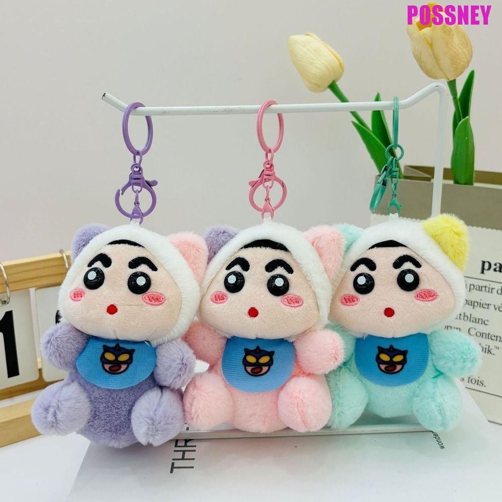 Possney พวงกุญแจตุ๊กตา Shin-Chan, Cat Ear Action Kamen Crayon Shin-Chan ...