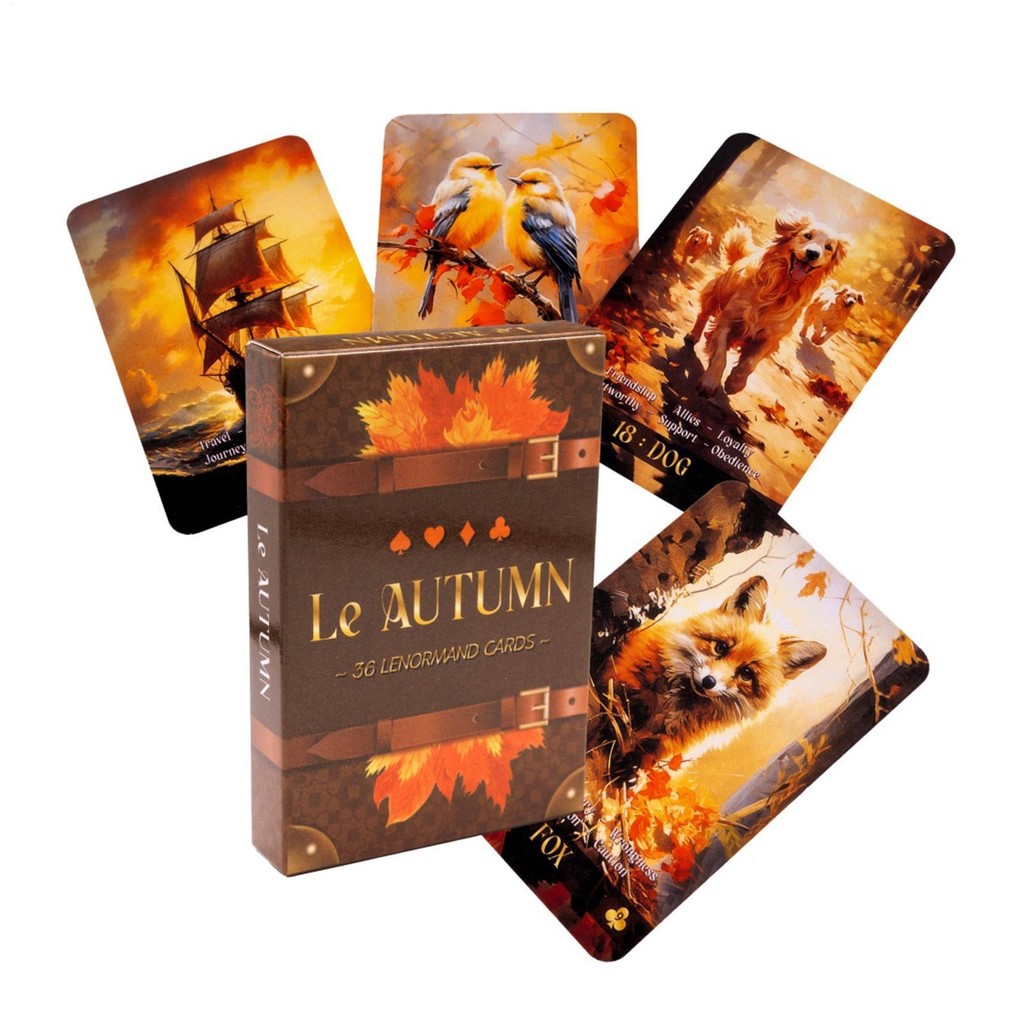 โต๊ะไพ่ทาโรต์ Psychological Oracle Deck สําหรับ Insight & Gidance 36 2 ...