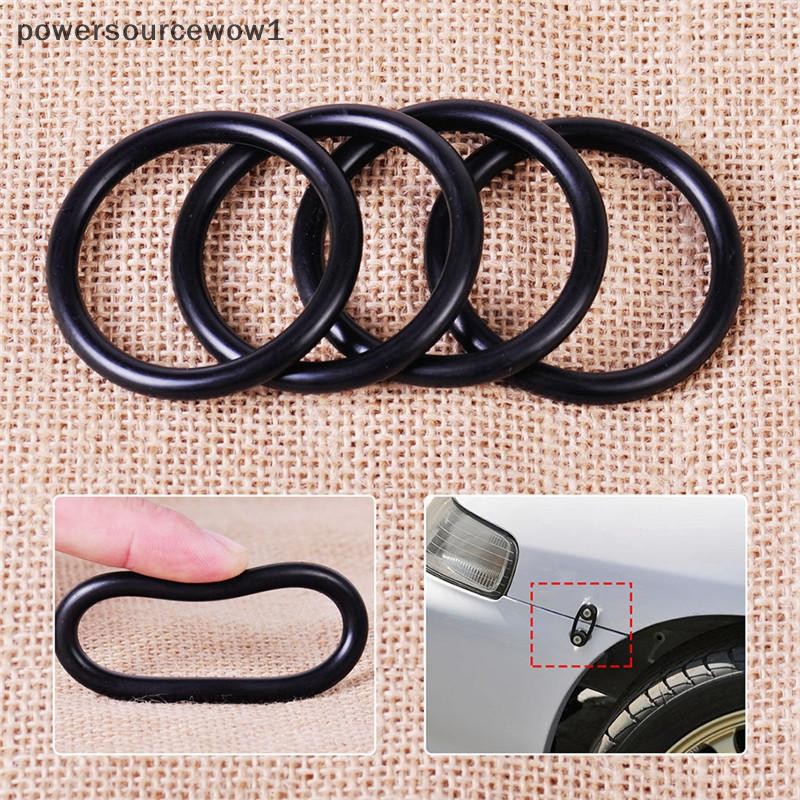 Wow 4 ชิ้นยาง O-Ring Fastener Kit ความแข็งแรงสูงกันชน Quick Release ...