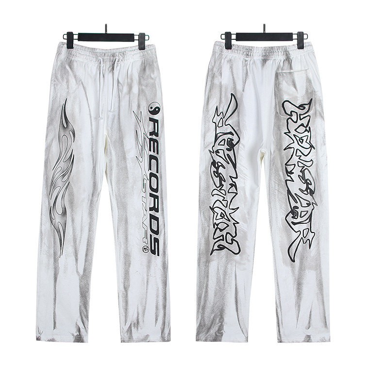 ขายร้อนสไตล์ใหม่ยิงจริง Hellstar Hellstar Wash Water Distressed Terry High Street Retro ...