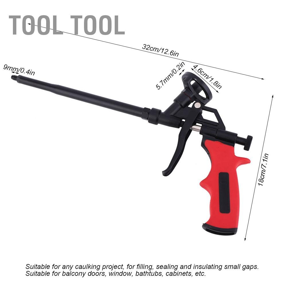 Tool Foam Applicator Gun Expanding Insulation Spray Caulking Sealing ...