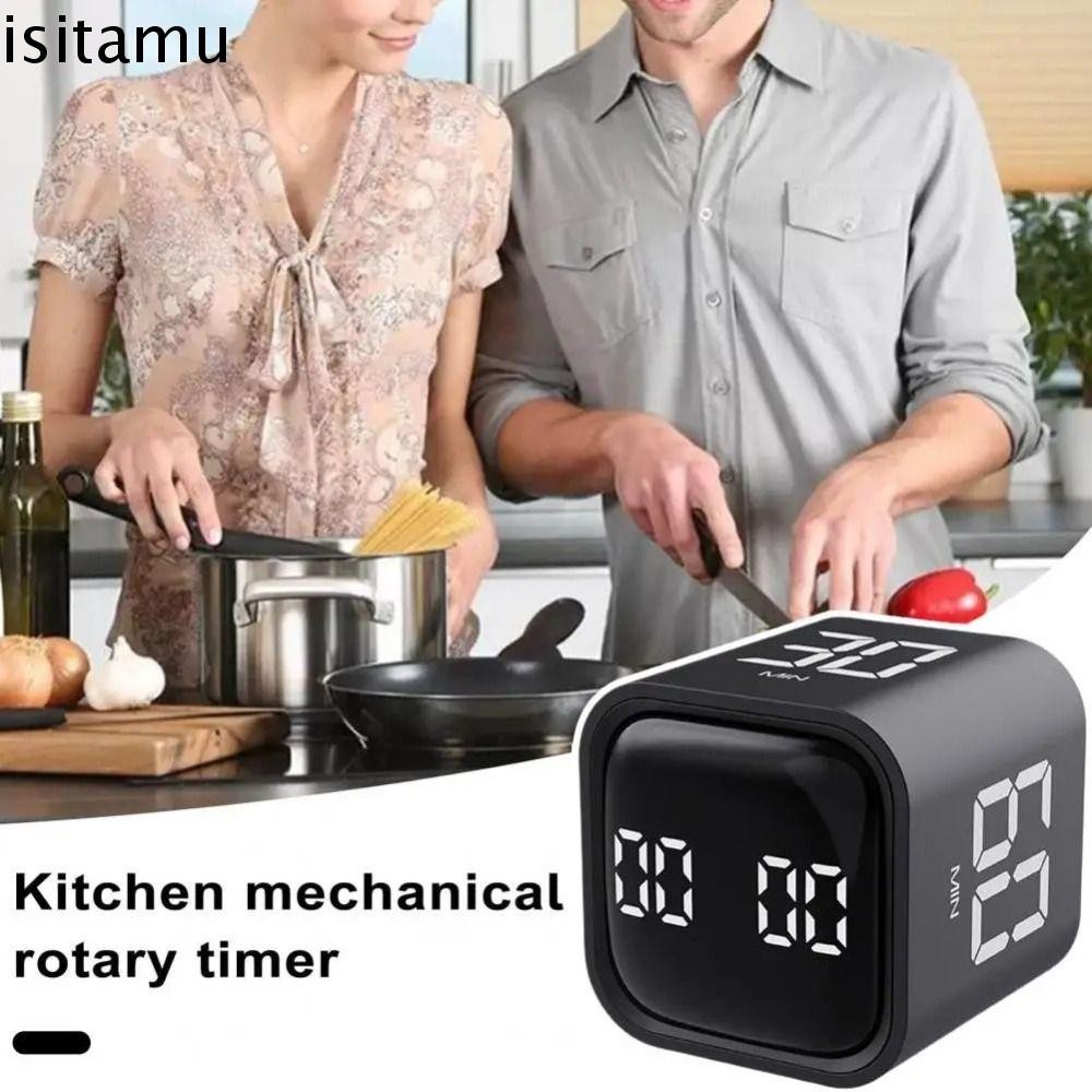 ISITAFT Dual Modes Timer, Usb-c ชาร์จ Counter Digital Timer, Mini Led ที่มีประสิทธิภาพ Dual Mode ...