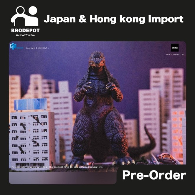 [PO:2025-09] Hiya Toys EXQUISITE BASIC 7" GODZILLA AGAINST ...