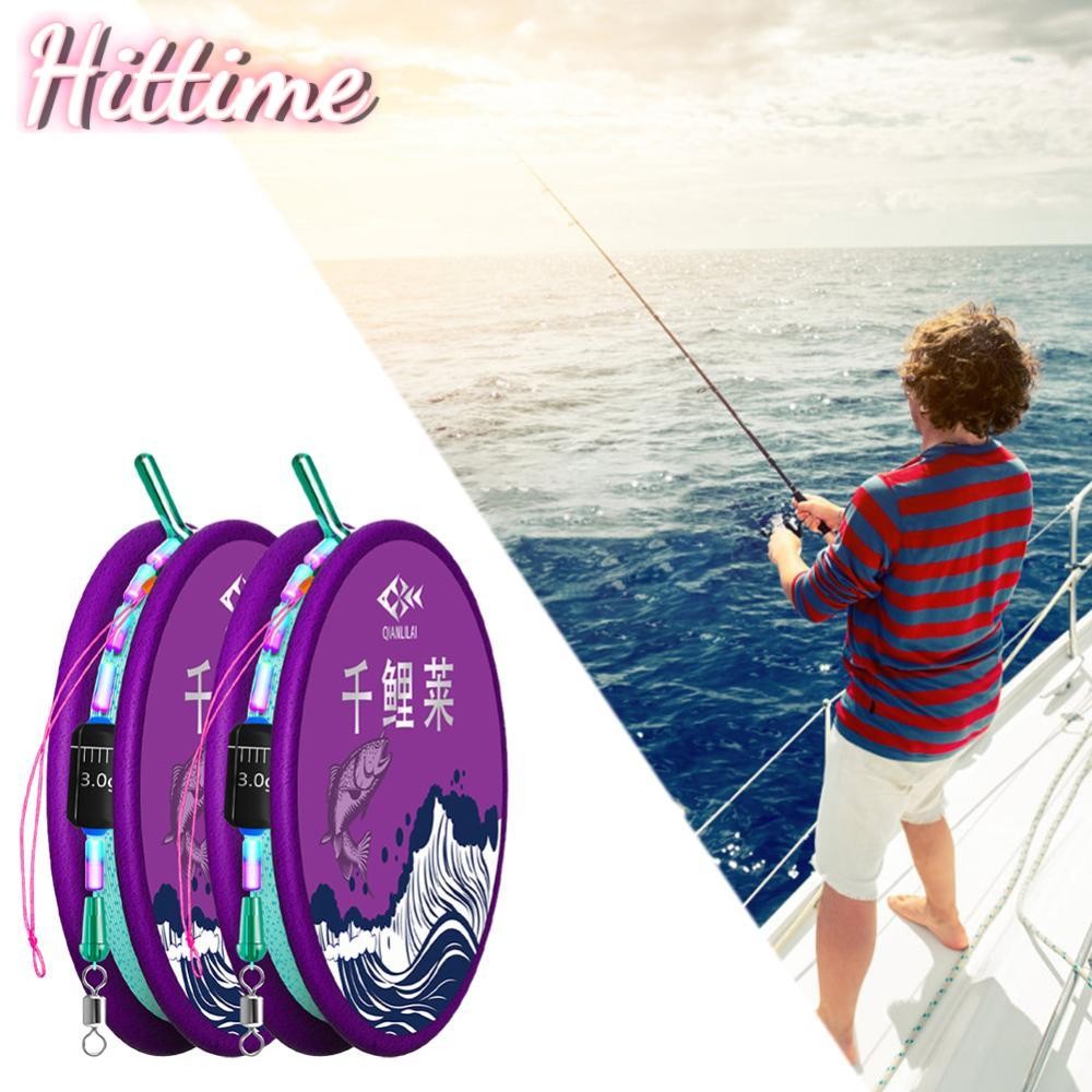 Hittime 4.5M การแข่งขันแพลตฟอร์มสายตกปลาสําเร็จรูปสายหลักชุด Pe เสริม Fail-Proof ที่มองไม่เห็นสี ...