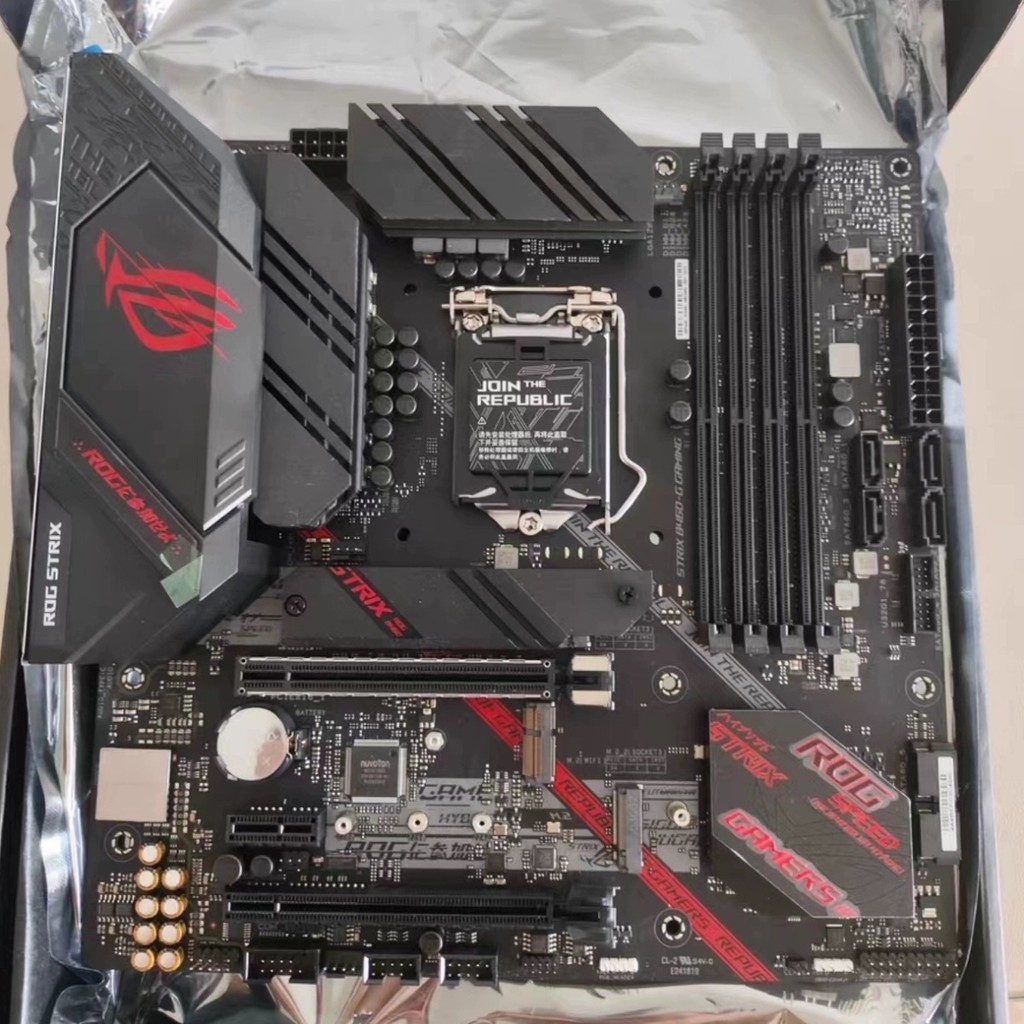 อัสซุส ROG Strix B460-G gaming1200เมนบอร์ดสนับสนุน i7 10700i9 ...