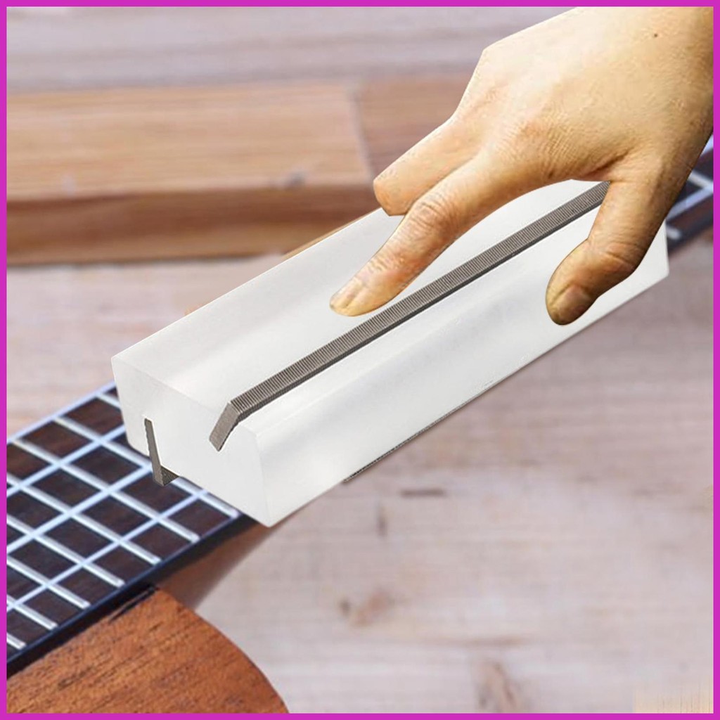 ไฟล์เฟรตกีตาร์มุมคู่กีตาร์ Fret End File Precision Guitar Fret Crowning ...
