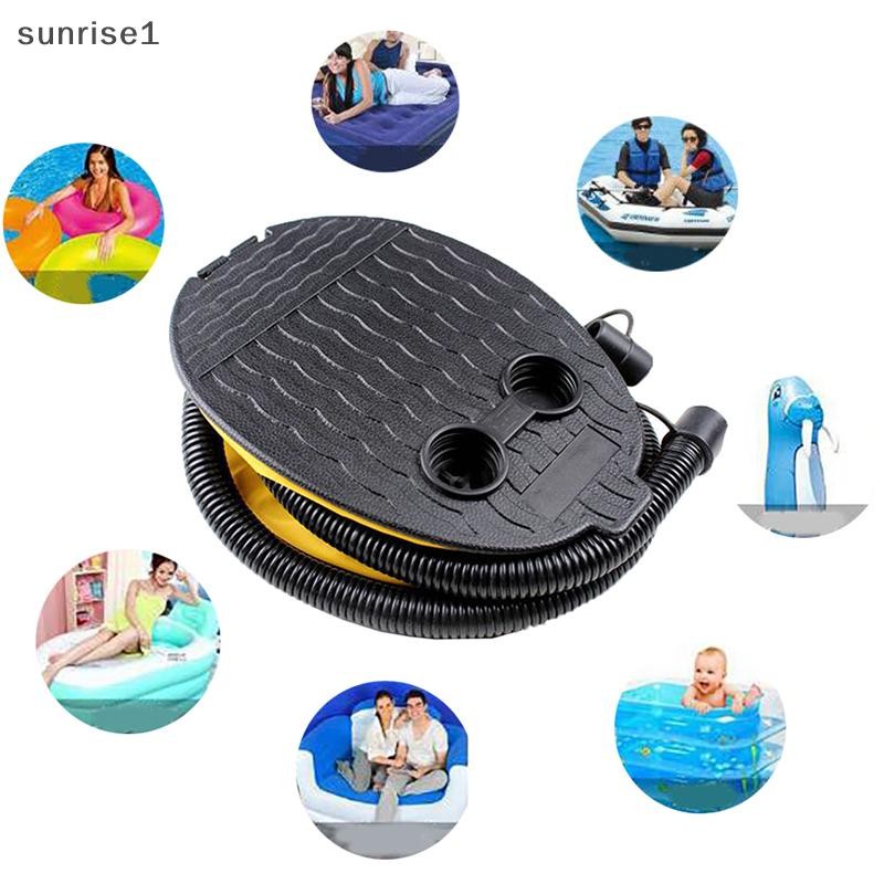 [ใหม่] 3L OUTDOOR FOOT AIR PUMP INFLATOR BELLOWS INFLATABLE POOL AIRBED ...
