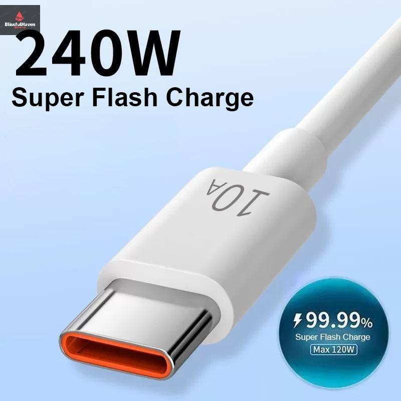 COD 10A Data Cable Type-c Automatic Power Off Simple 2M Car Data Cable ...