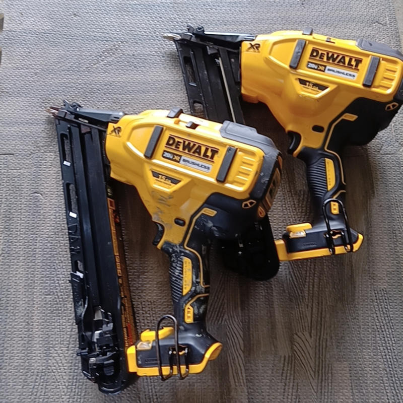 DEWALT20V/DCN650 ปืนยิงตะปูแบตเตอรี่ลิเธียมไร้แปรงถ่าน/เรือสุ่มแบบสแตน ...