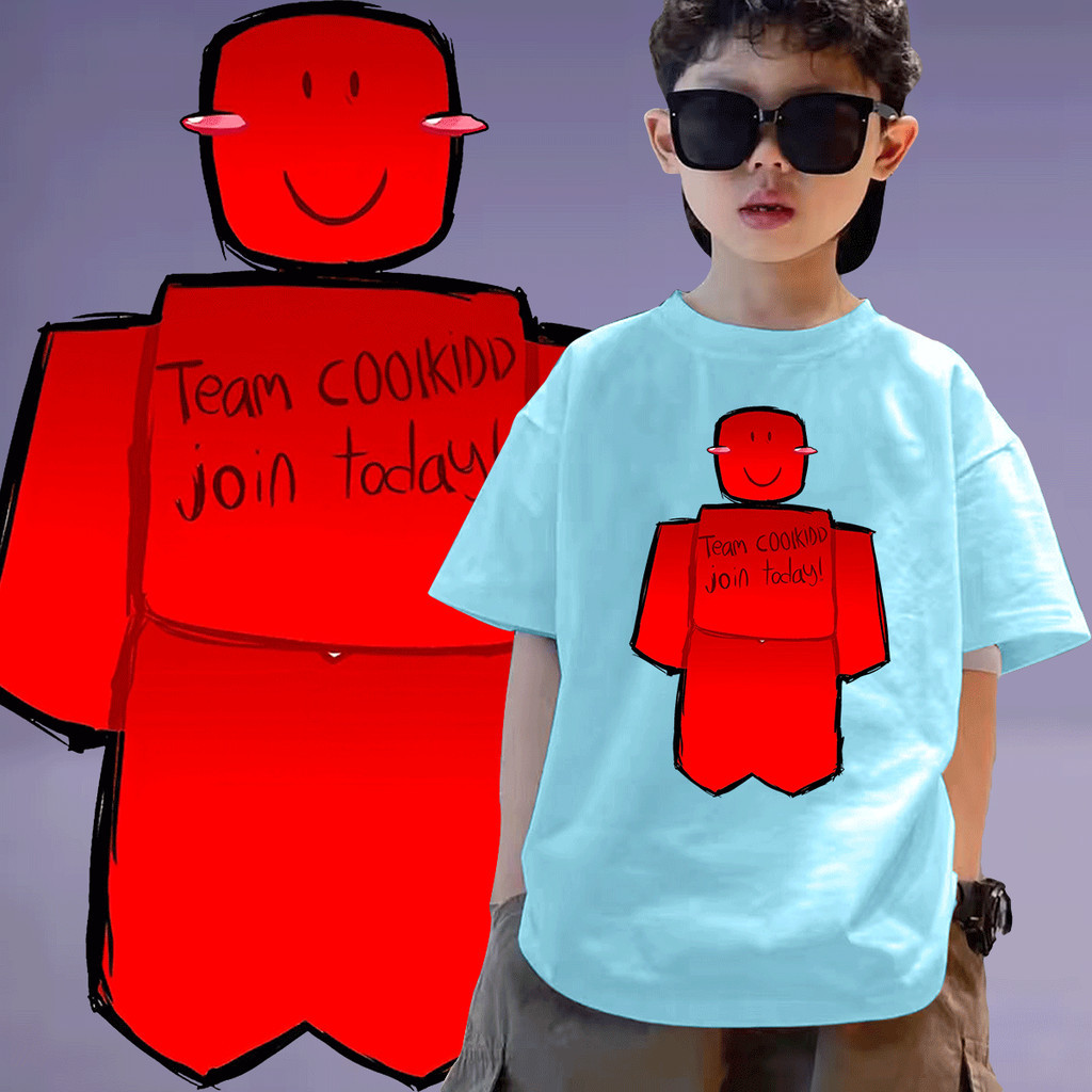 ใหม่ เสื้อยืดเด็ก Team c00lkidd Join Today shirt, Roblox, Hacker ...