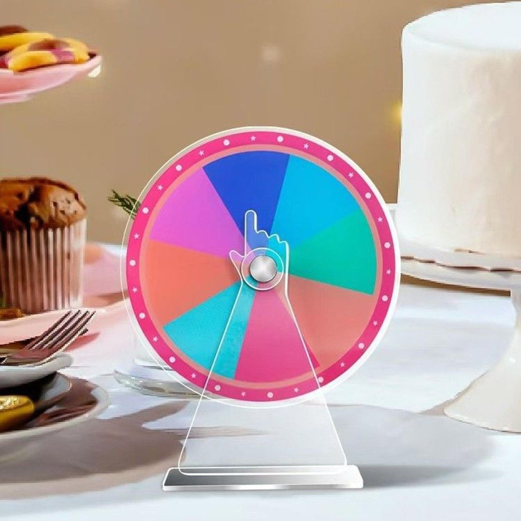 Spin Prize Wheel Dry Eraser Spin Wheel Spinner เกมสีรูเล็ตล้อรวมโต๊ะ ...