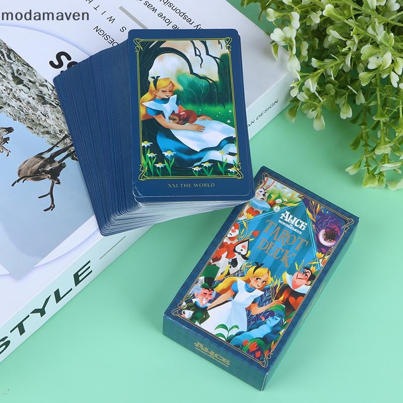 [modamaven] Alice Tarot Card Fortune บอกทํานายไพ่ทาโรต์เกมกระดาน ...
