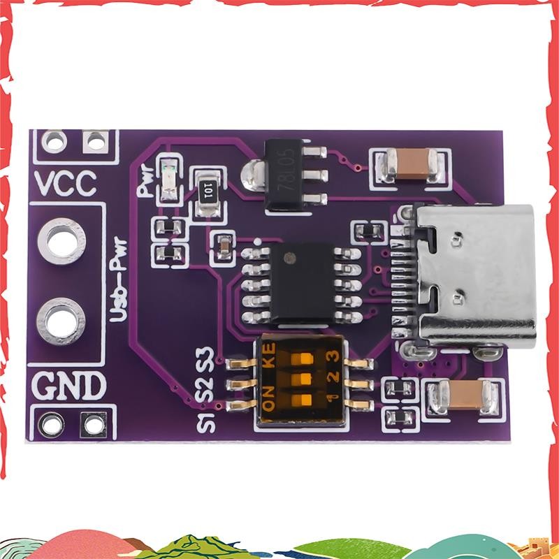 Super Type-C QC AFC PD2.0 PD3.0 ถึง DC Spoof Fast Charge Trigger Detector USB-PD โน้ตบุ๊คแหล่ง ...