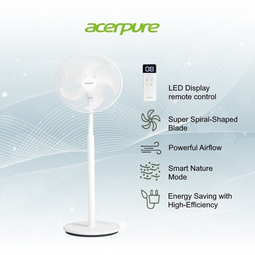 [มีรีโมท] Acer Acerpure Cozy F4 Air Circulator Smart DC Fan AF354-20W ...