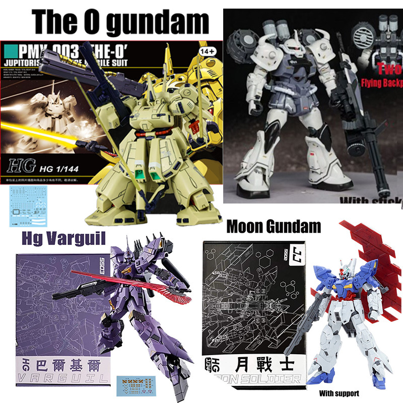 Pmx-003 The-O The O Gundam Assembly Model HG 1/144 Varguil B3 Gouf ...