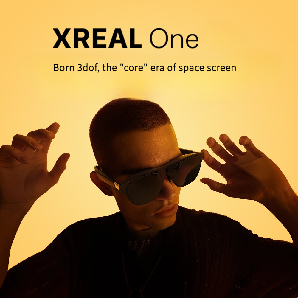 Xreal one AR แว่นตาอัจฉริยะ 3840x1080 พื้นเมือง 3DOF X1 FOV ชิปแว่นตาดูขนาดใหญ่พิเศษไม่แปลประกัน ...