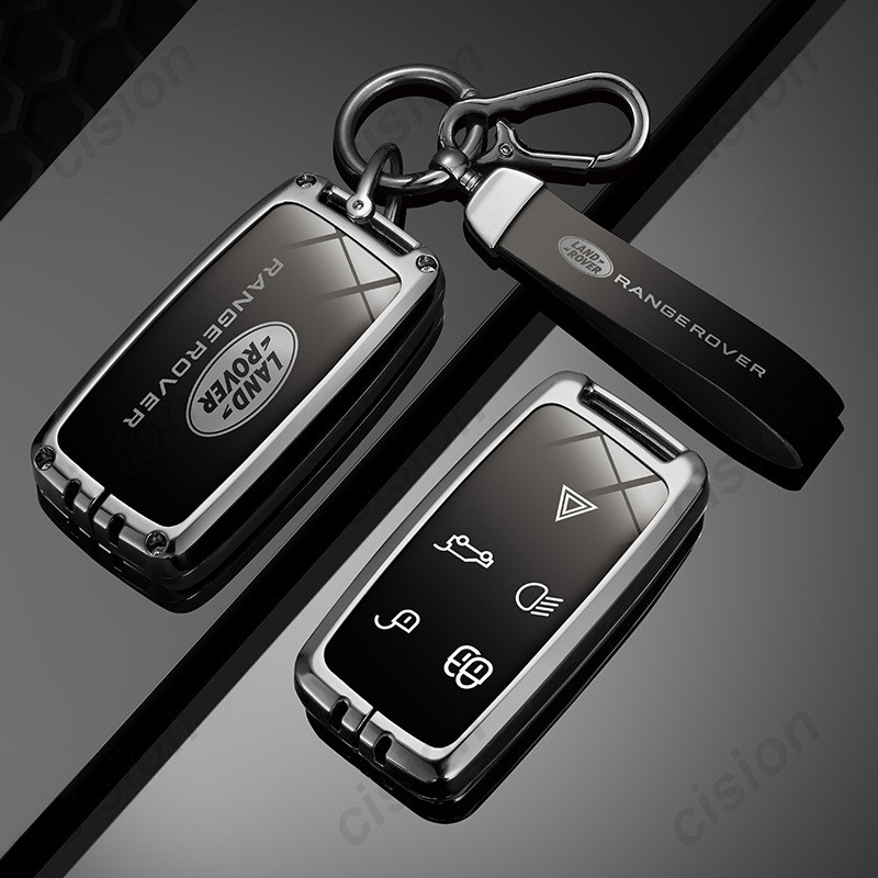 สังกะสีอัลลอยด์ Glossy Gradient ฝาครอบกุญแจรถสมาร์ท Keyless Remote Fob ...