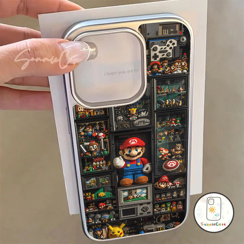 เคสไอโฟน น่ารัก ซูเปอร์ Mario สำหรับ IPhone 16 12 14 13 15 11 Pro Max ...
