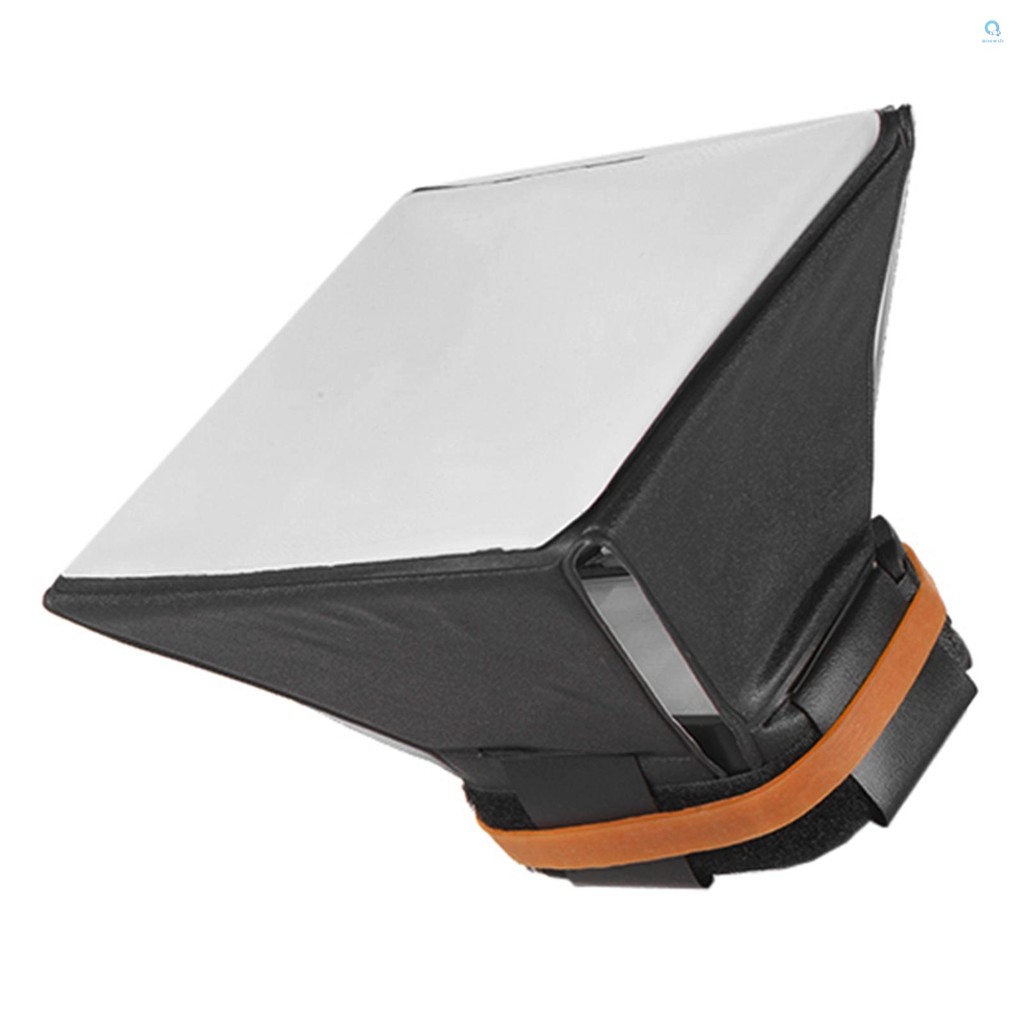 การถ่ายภาพแบบพกพา Flash Diffuser Mini Softbox Kit สําหรับ Canon EOS ...