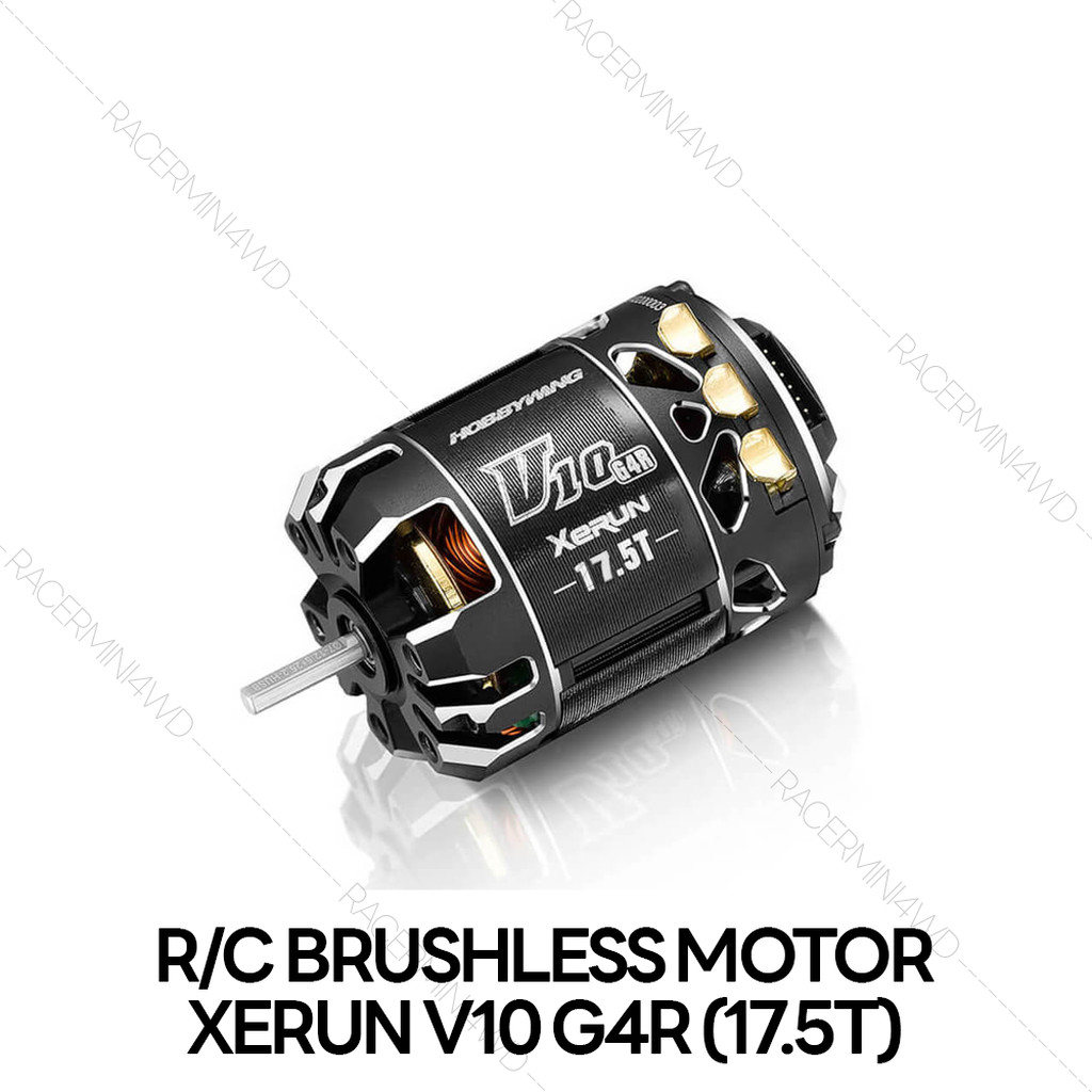 Hobbywing 30401748 XeRun V10 G4R 17.5T มอเตอร์รถบังคับฮ๊อบบี้วิงแท้ | Shopee Thailand
