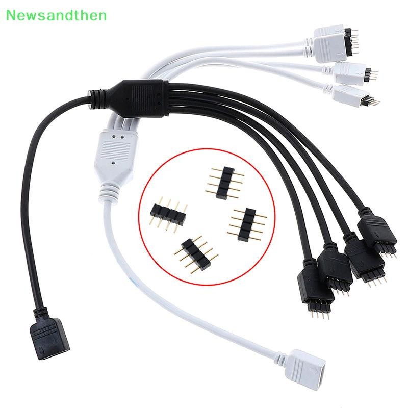 Newsandthen 4 Pin RGB LED Connector Cable 1 ถึง 3 RGB 4 Pin LED ...