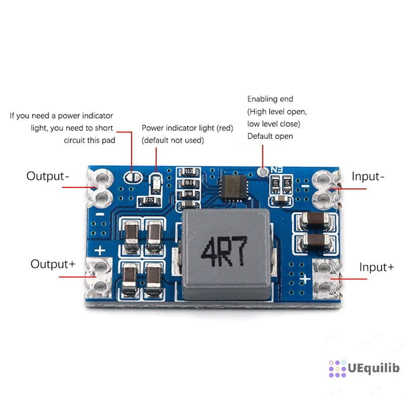 Uequilib Mini560 PRO ขั้นตอนลง DC-DC Converter ตัวควบคุมแรงดันไฟฟ้า ...