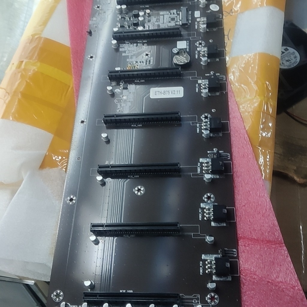 เมนบอร์ดแพลตฟอร์มแบบตรงแปดการ์ด B75/B85ปลั๊กอิน Ke Nao รองรับการปรับแต่งกราฟิกการ์ดเงียบ ...