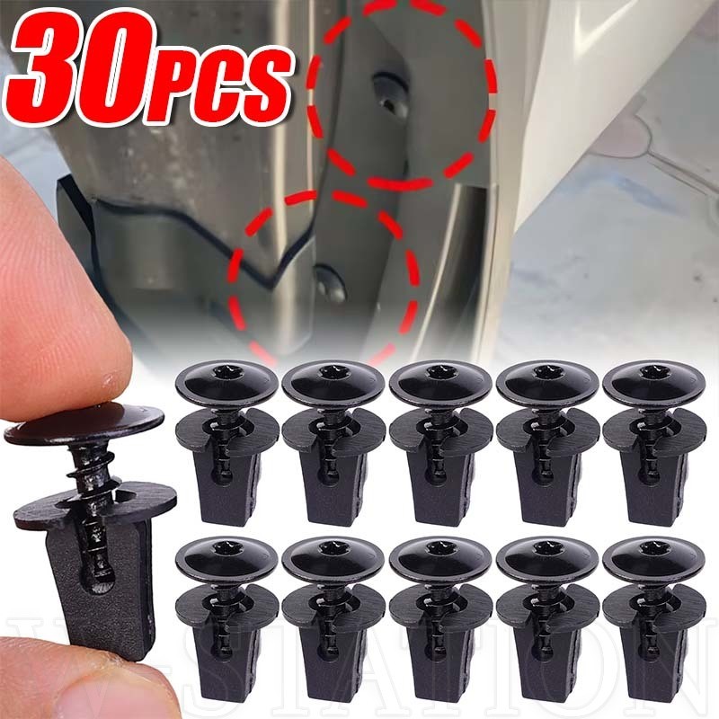 10/20/30pcs รถ Fender Fixing สกรู - สําหรับแผง Undertray Splashguard ...