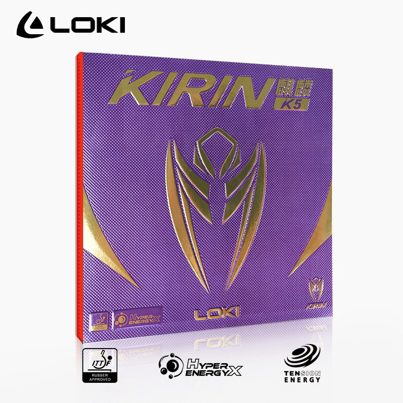 Original LOKI KIRIN K5 ยางปิงปอง Non-sticky Ping Pong ยางความยืดหยุ่นสูง Pre-set ฟองน้ํา ...