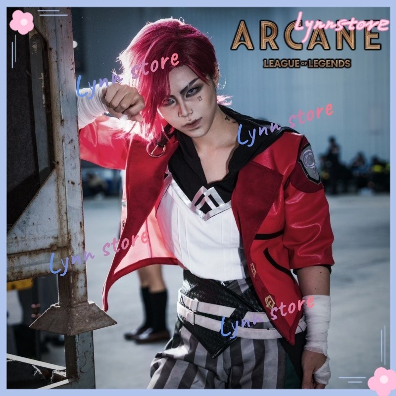 League of Legends x Arcane Season 2 คอสเพลย์เครื่องแต่งกาย Arcane VI คอ ...