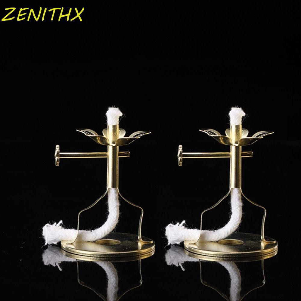 Zenithx Wick Holder โคมไฟน้ํามันแบบปรับได้ Flammable พร้อมฐาน Wick ...