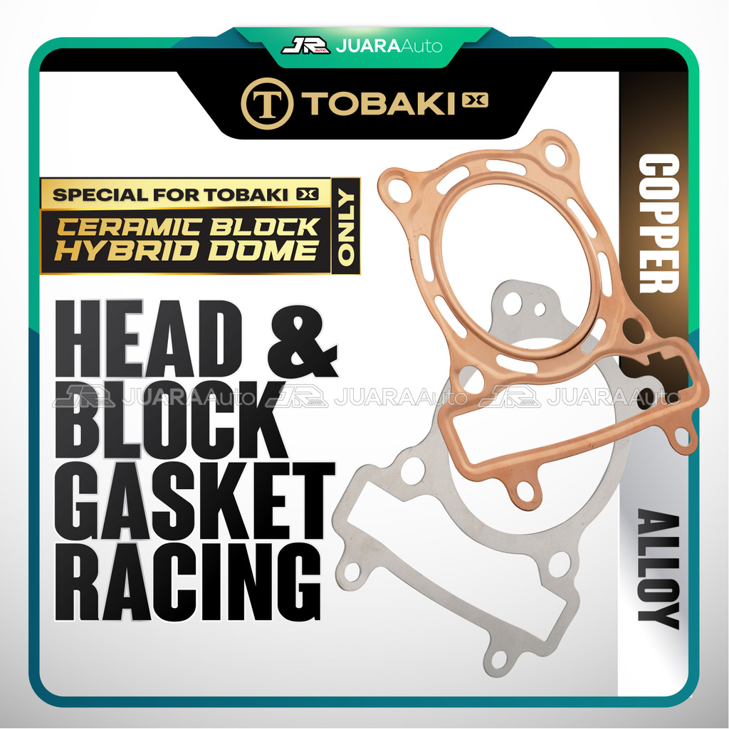 TOBAKI แข่งปะเก็นหัวและบล็อก (สําหรับ TOBAKI-X HYBRID DOME BLOCK ...