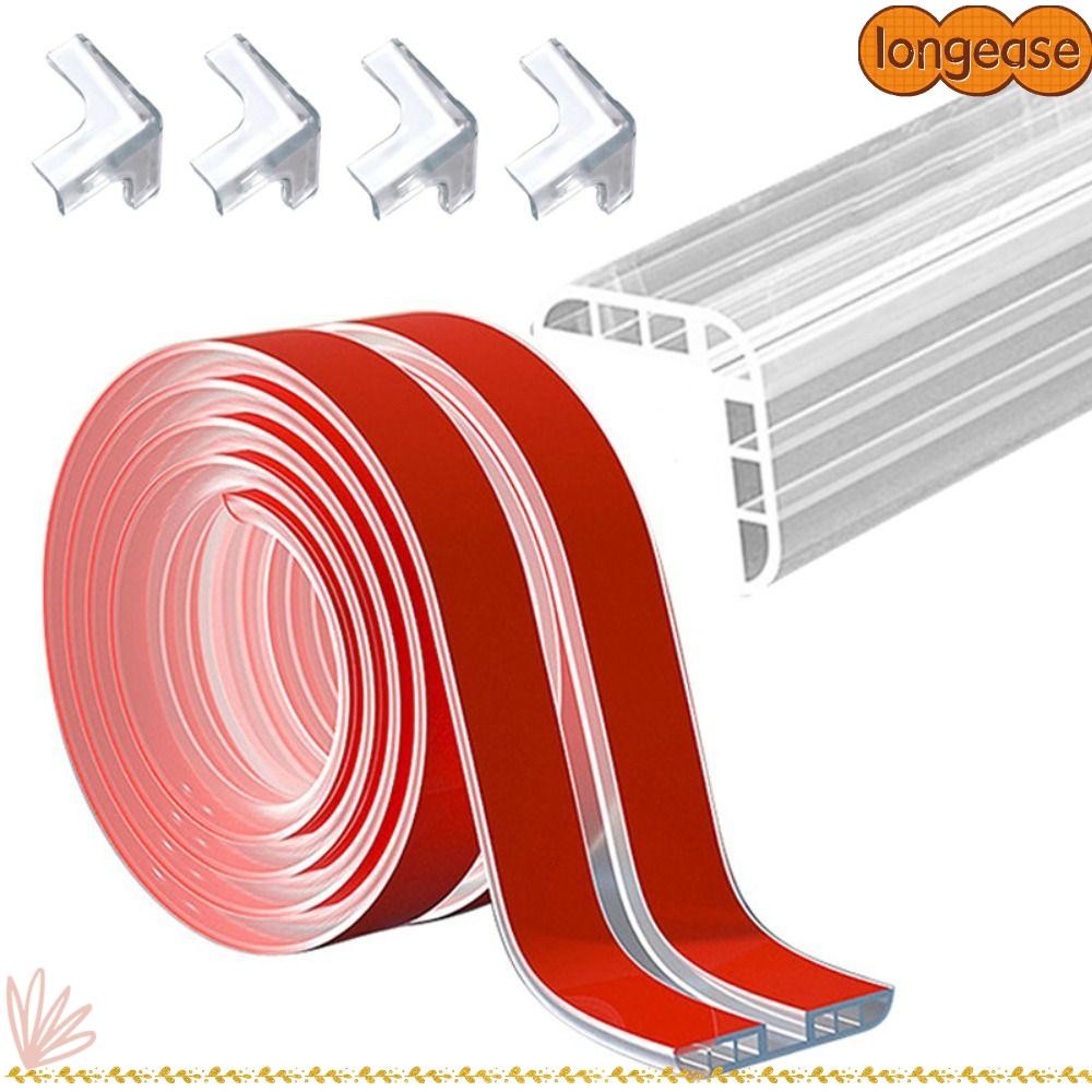 แถบยามมุม LONGE, โปร่งใสป้องกันการชนกันของทารก, ตู้คุณภาพสูง PVC L Type ...