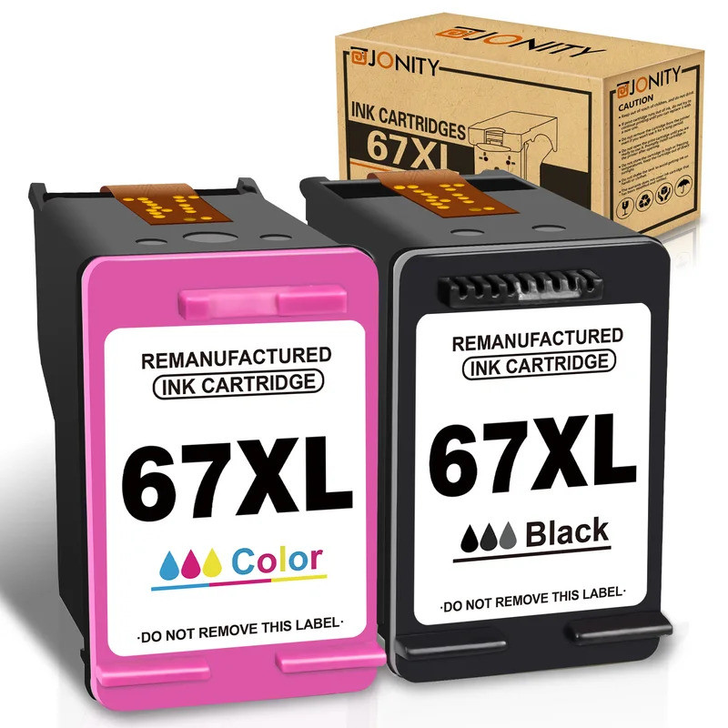 ตลับหมึก ALIZEO 67XL สำหรับ HP 67 XL สำหรับ HP67 Deskjet Plus 4140 4152 ...