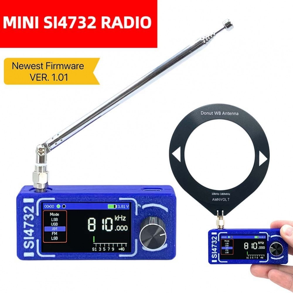 Mini SI4732 วิทยุ AM FM SSB โหมดปรับความสว่าง Firmware อัพเกรด | Shopee ...