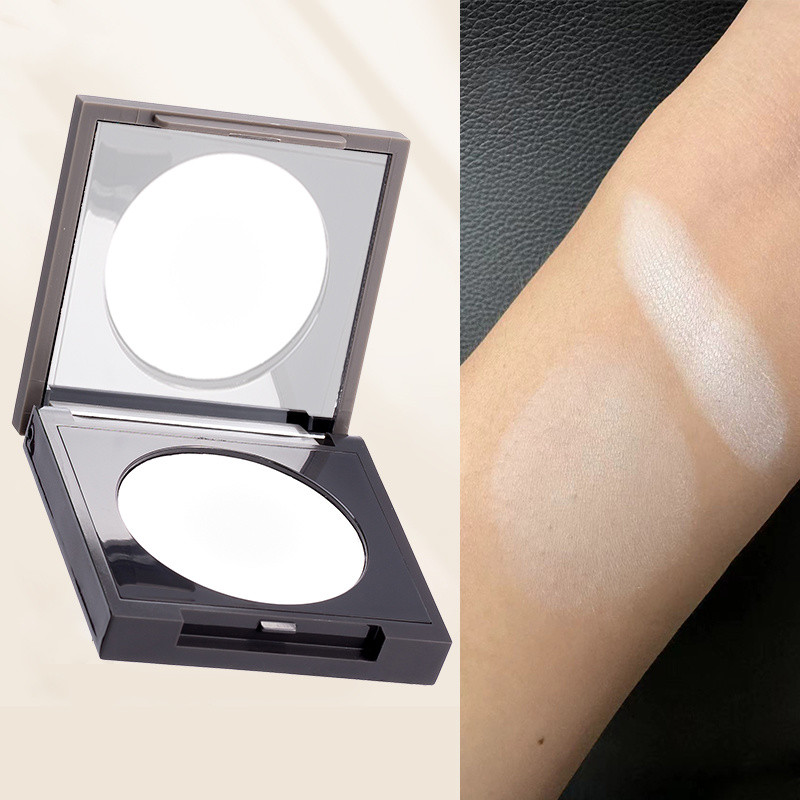 อายแชโดว์สีขาว Matte Eye Head Brightening สามมิติ Face Highlight Pure ...