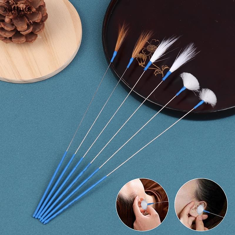 Xut 10 ชิ้น Goose ไก่ Feather Earpick Wax Remover Curette หูขุด ...