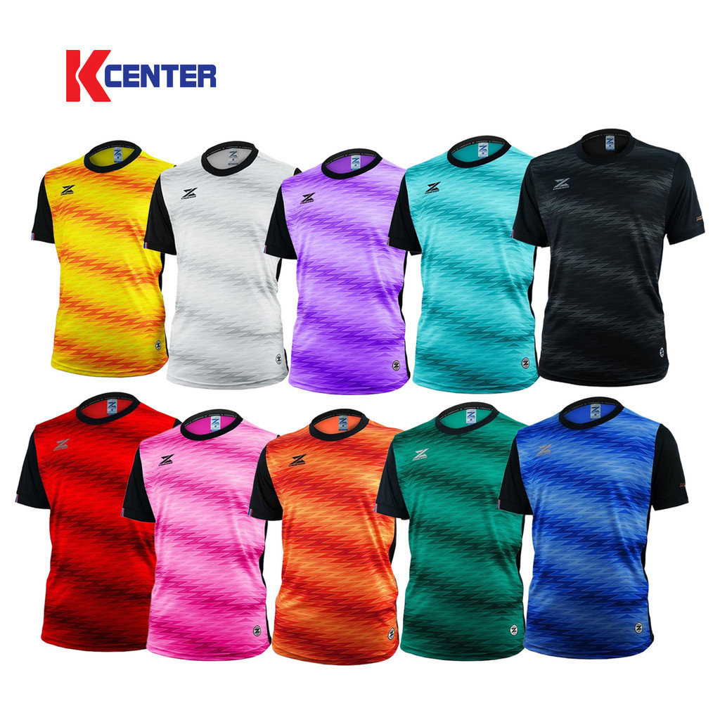 Cadenza เสื้อกีฬา เสื้อฟุตบอล คอกลม รุ่น WAVE (Z-32) | Shopee Thailand